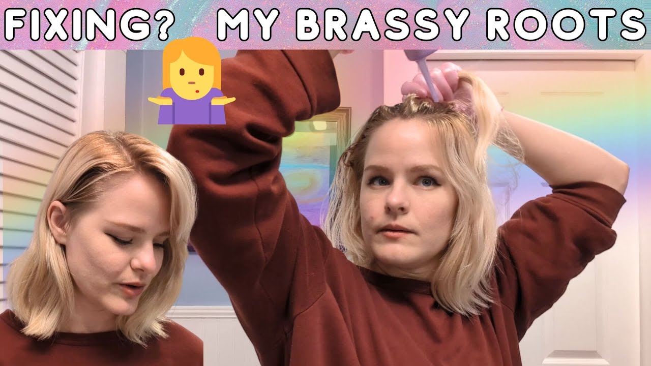 I Forgot This Crucial Step! Brassy Hair Roots Solution - Will It Still ...