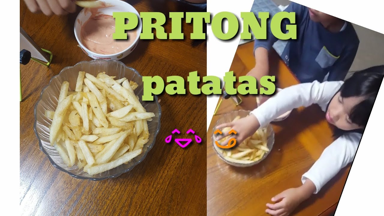 pritong patatas meryenda ng mga bagets😍/japan farmer - YouTube