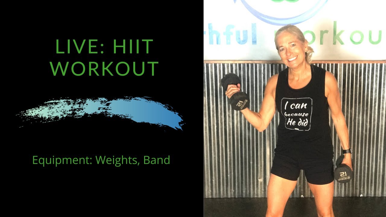 Live HIIT Workout with Faithful Workouts - YouTube