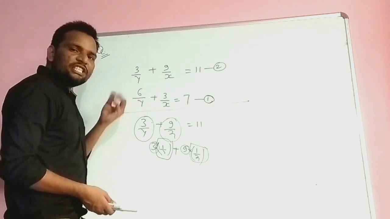  solve For X y 6x 3y 7xy 3x 9y 11xy class10th important Questions