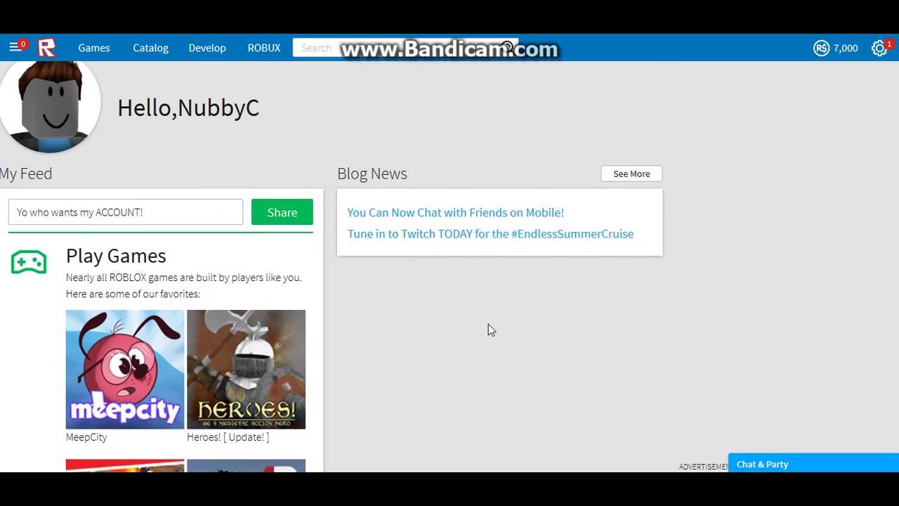 Giving away ROBLOX acc with ROBUX!! | Roblox.com - YouTube