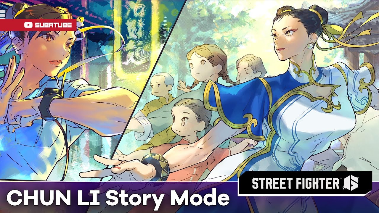 Street Fighter 6 - Chun Li Story Mode (Japanese Voice English Subs ...