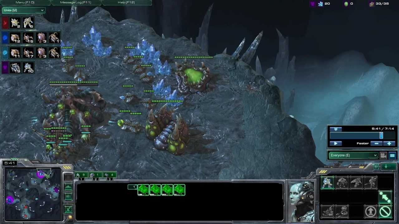 [SC2 HD FR] Analyse #29 : 10 Pool speedlings en 2v2.avi - YouTube