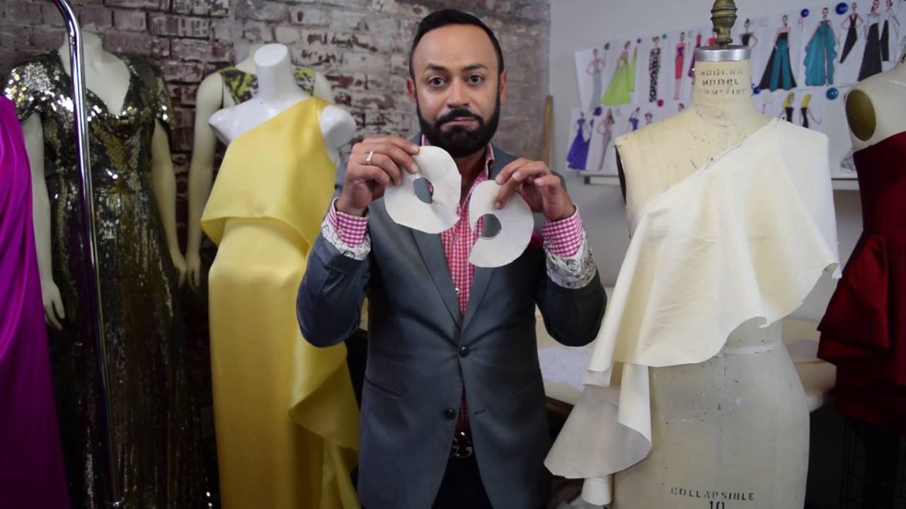 Creating a Cascade Drape - YouTube