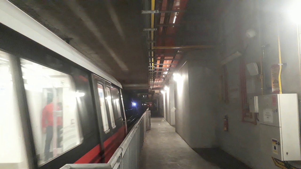 SMRT NSL C151A [531/532] Departing Marina South Pier - YouTube