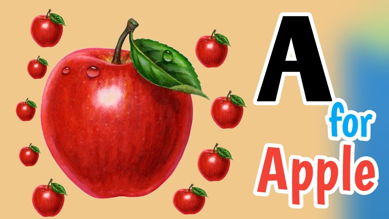A FOR APPLE | SONG FOR KIDS - YouTube