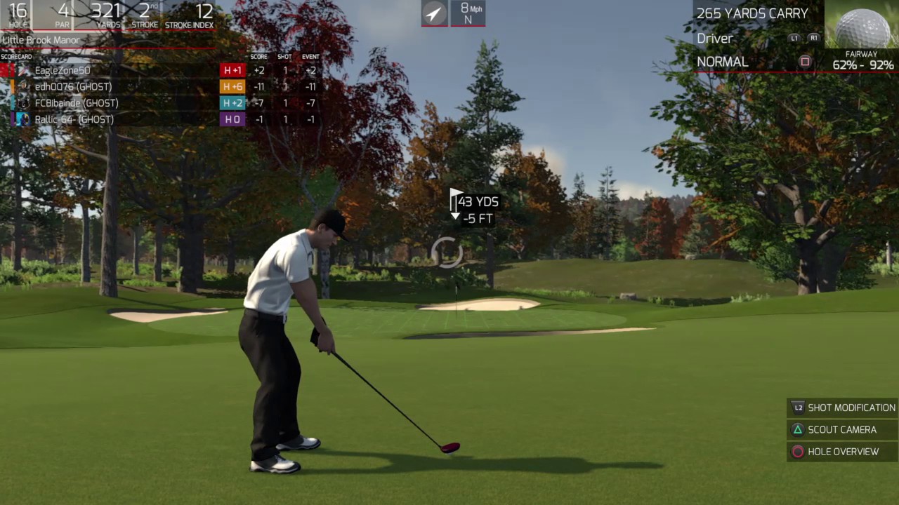 The Golf Club: Getting an Eagle in Par 4 Course - YouTube