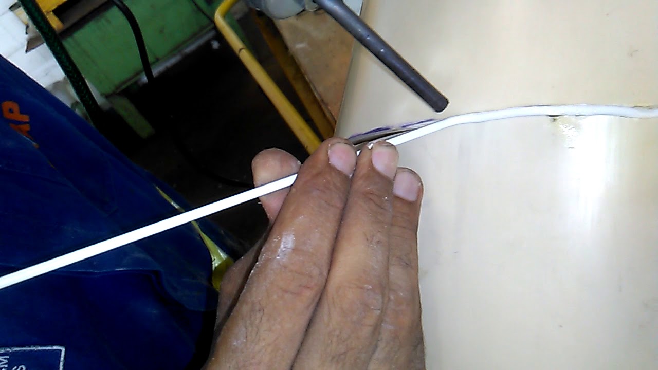 Solda em PVC - YouTube
