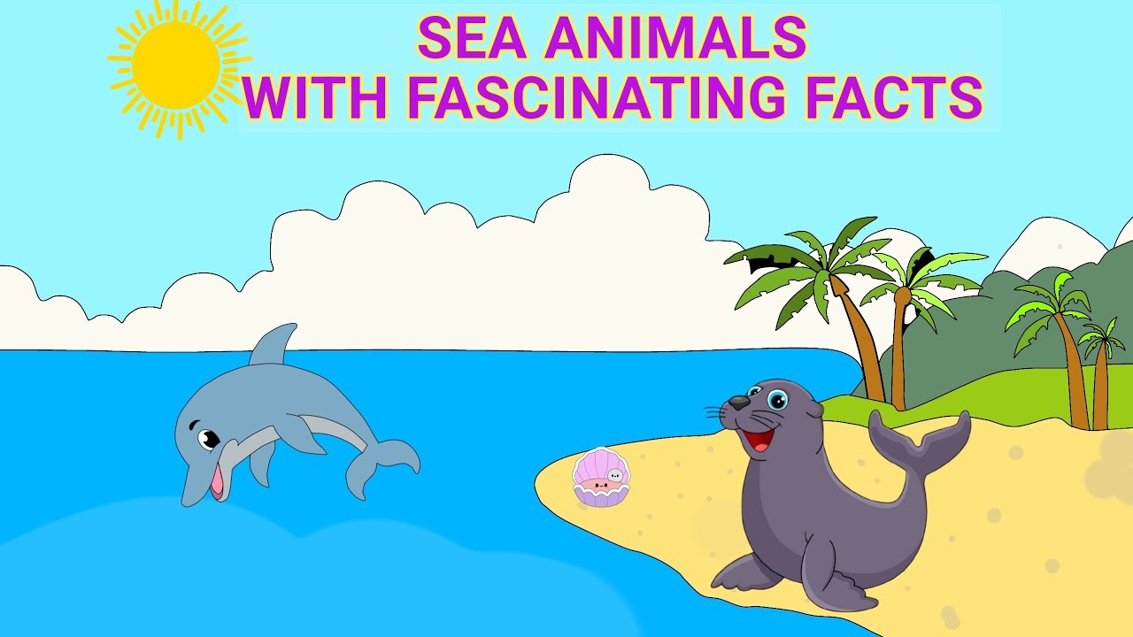 Sea animals | sea animals with fascinating facts | sea animals for kids ...