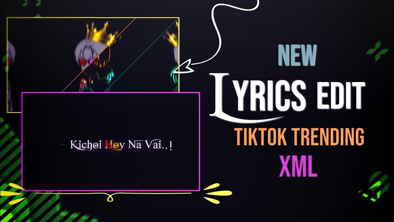 Trending Shake And Text Xml File || Attitude Lyrics Vedio Xml || Alight Motion || Emon Editz ...