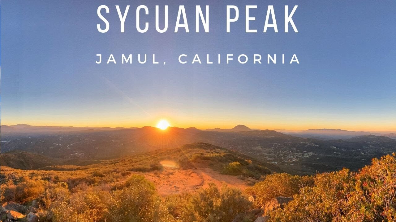 Sycuan Peak - great views of San Diego from its backcountry! - YouTube