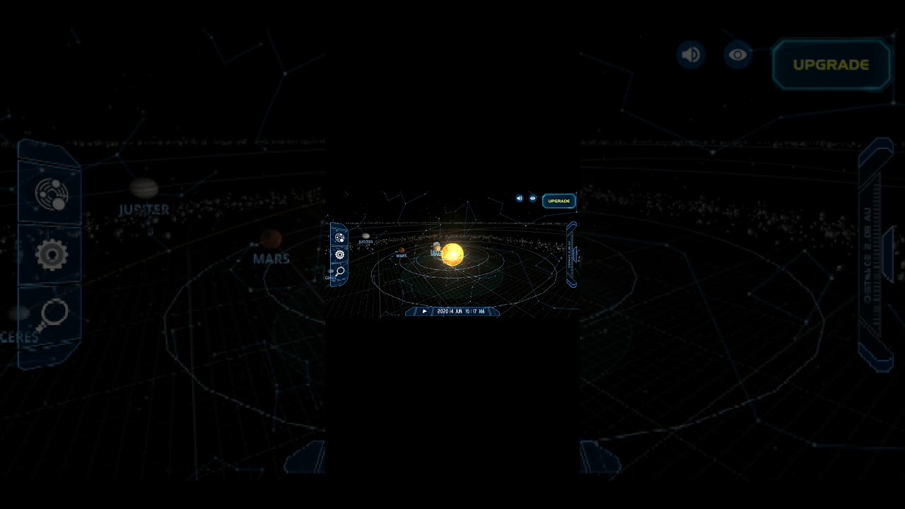 How how to use solar system scope the app - YouTube