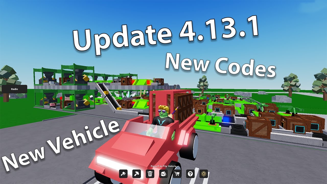 Roblox Factory Simulator - Version 4.13.1 is Out - New Truck and Two ...
