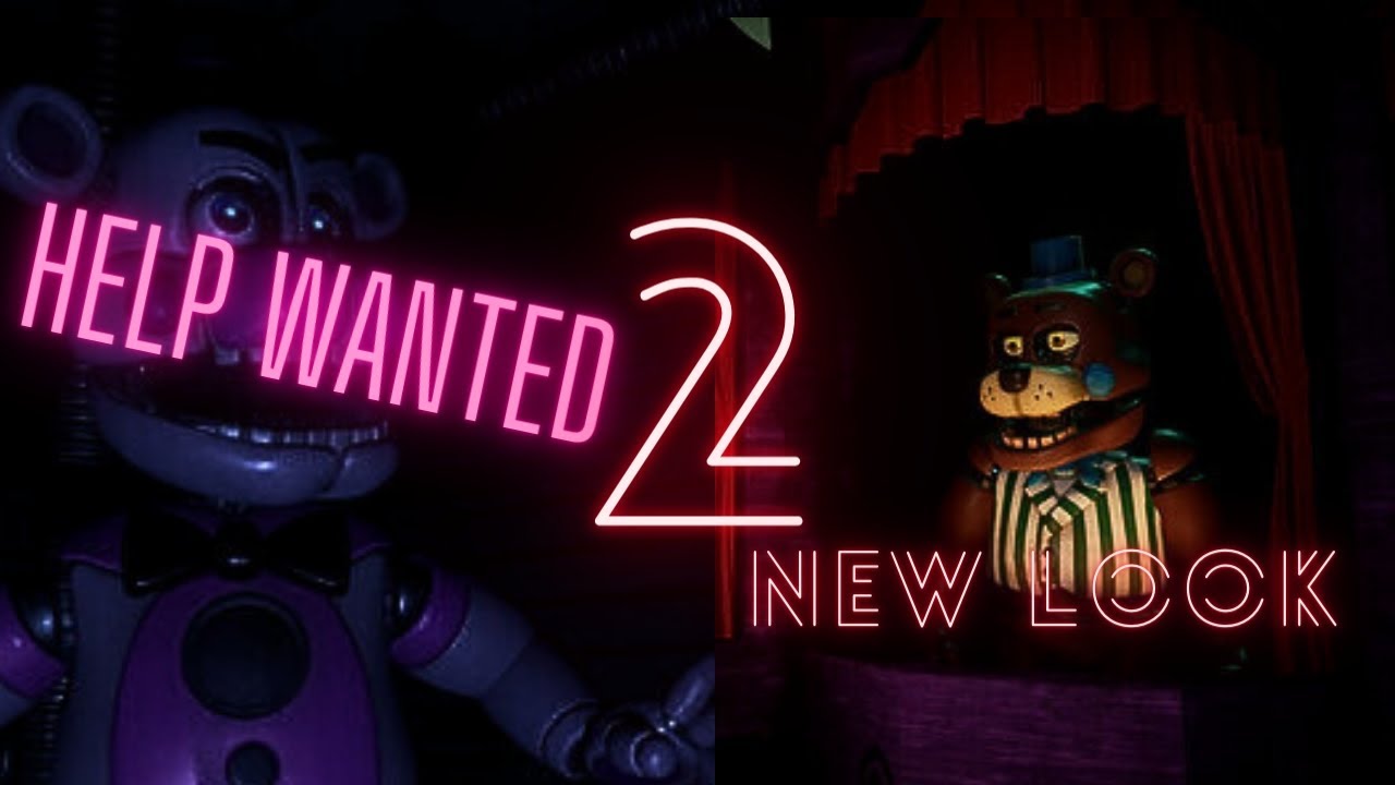 FNAF HW 2 - New*LOOK* of the game & Mini-Games New FNAF VR game - YouTube