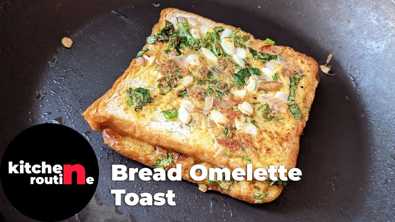 Bread Omelette Toast Bread Egg Sandwich Bread omelette Recipe ...