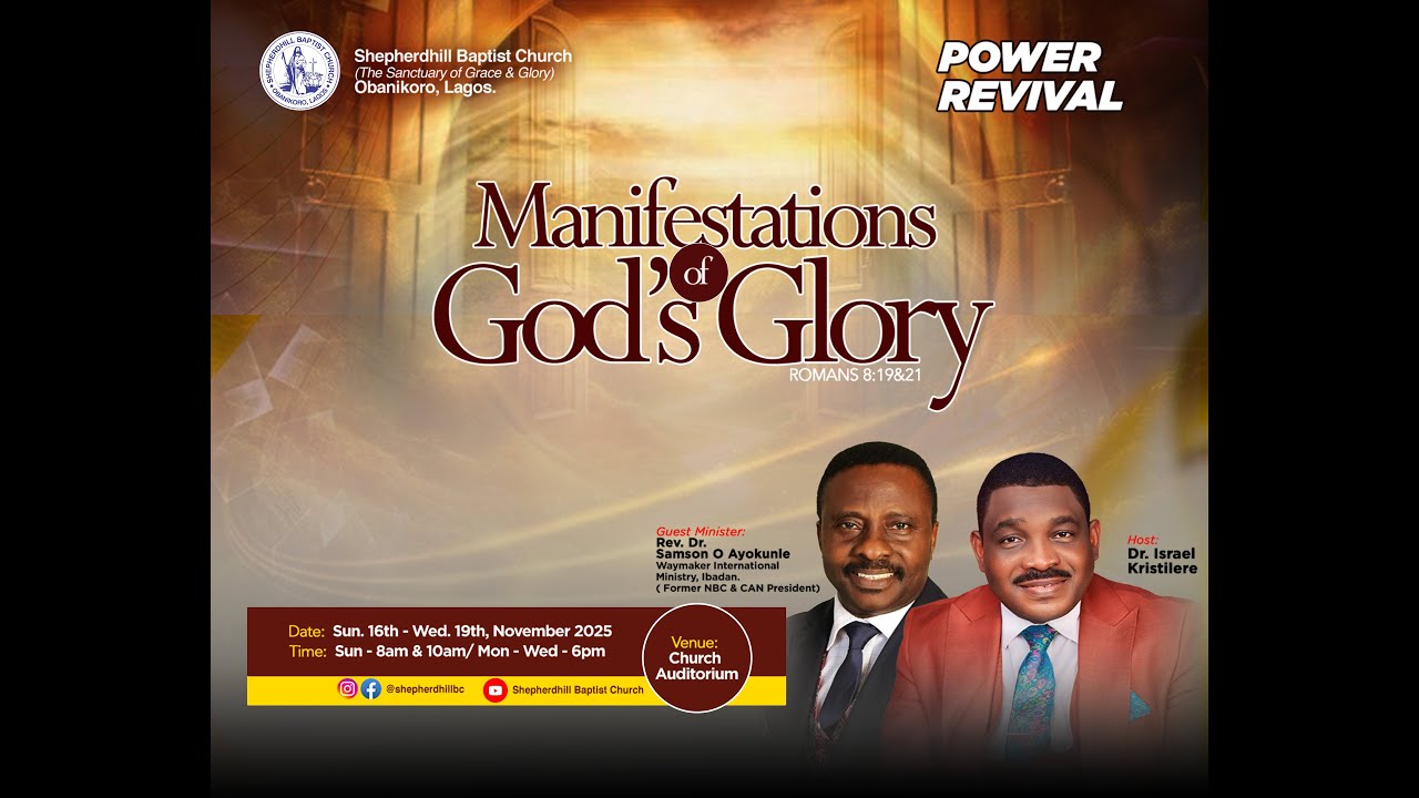 POWER REVIVAL DAY 3 || 18TH NOVEMBER 2025 || THE MANIFESTATION OF GOD'S ...