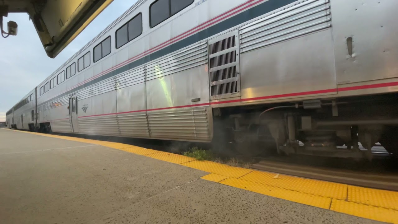 Amtrak train on fire! (Read description) - YouTube