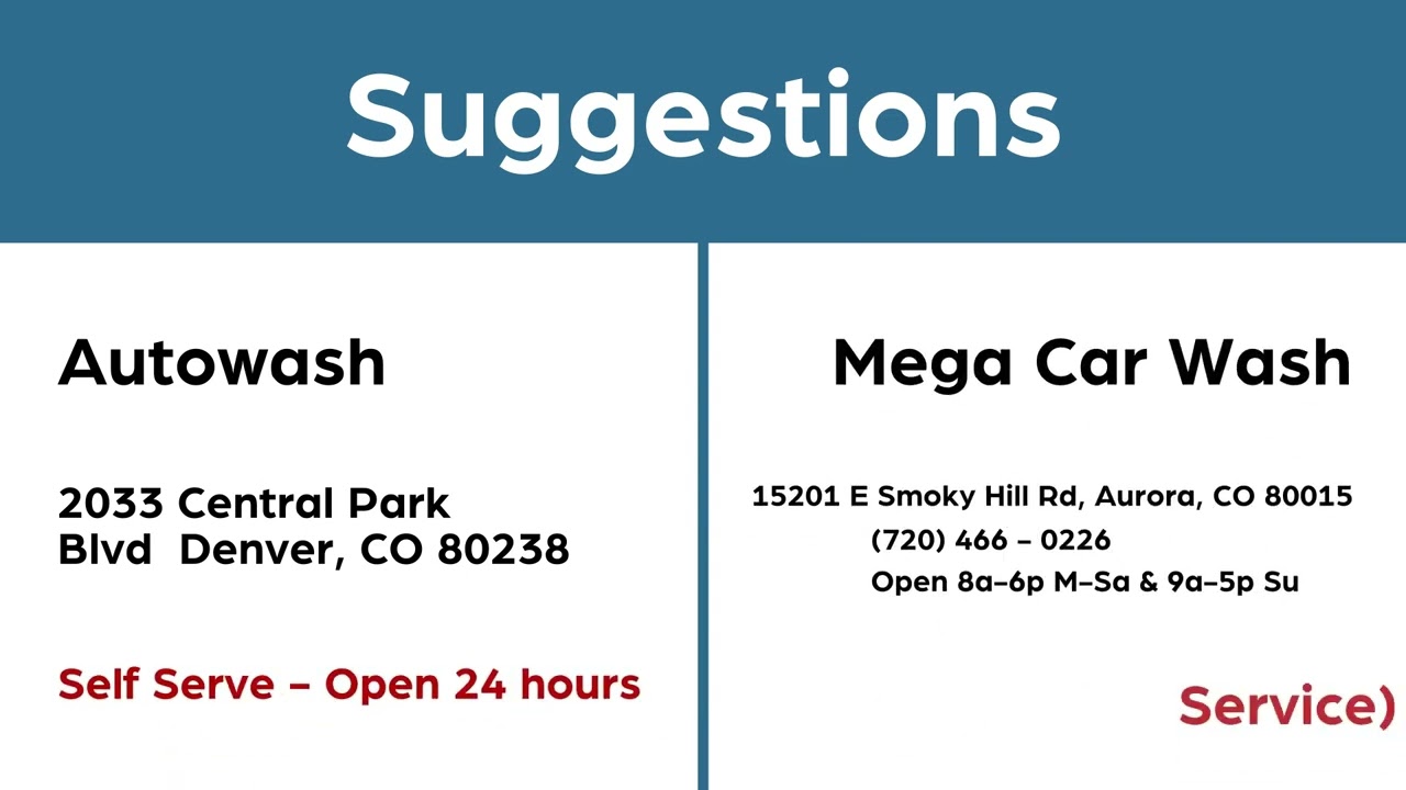 Denver vehicle return instructions. - YouTube