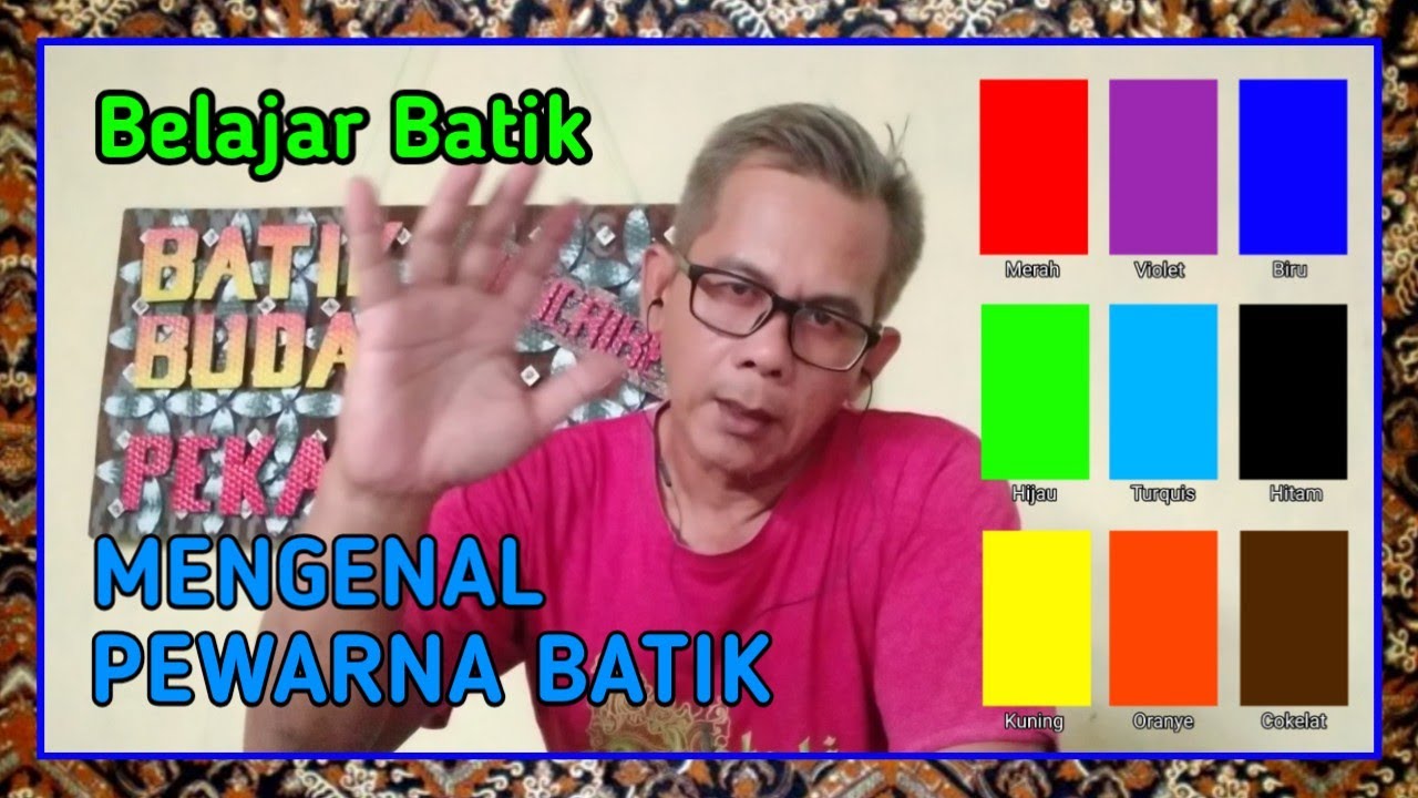 Mengenal jenis pewarna batik ///types of batik dyes/// - YouTube