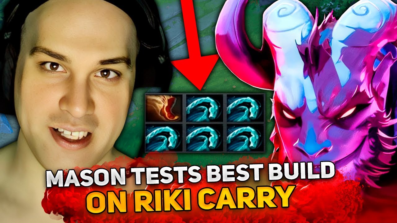 MASON tests BEST BUILD on RIKI CARRY in THIS GAME! - YouTube