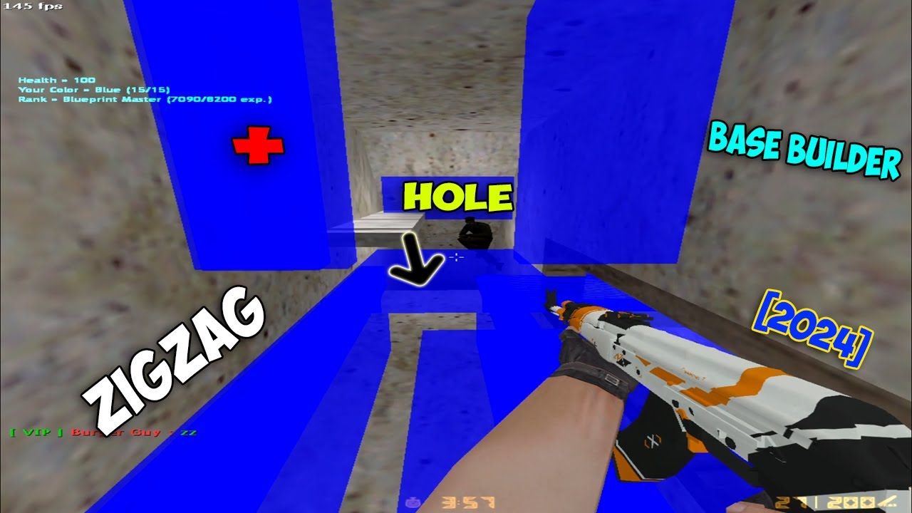 Cs 1.6 Base Builder Zig Zag + Hole Base (Opposite Way) - YouTube