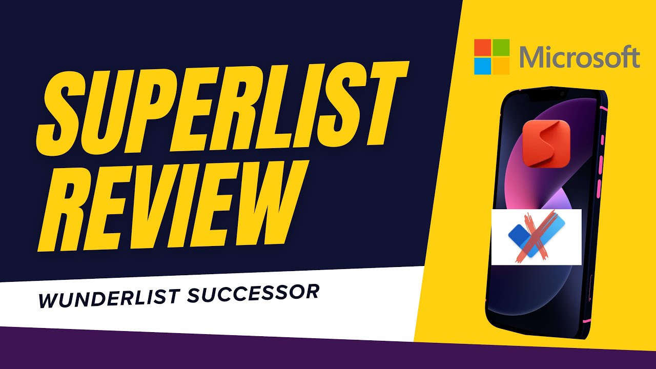 Superlist : The Revolutionary To-Do List App (Wunderlist is back) - YouTube