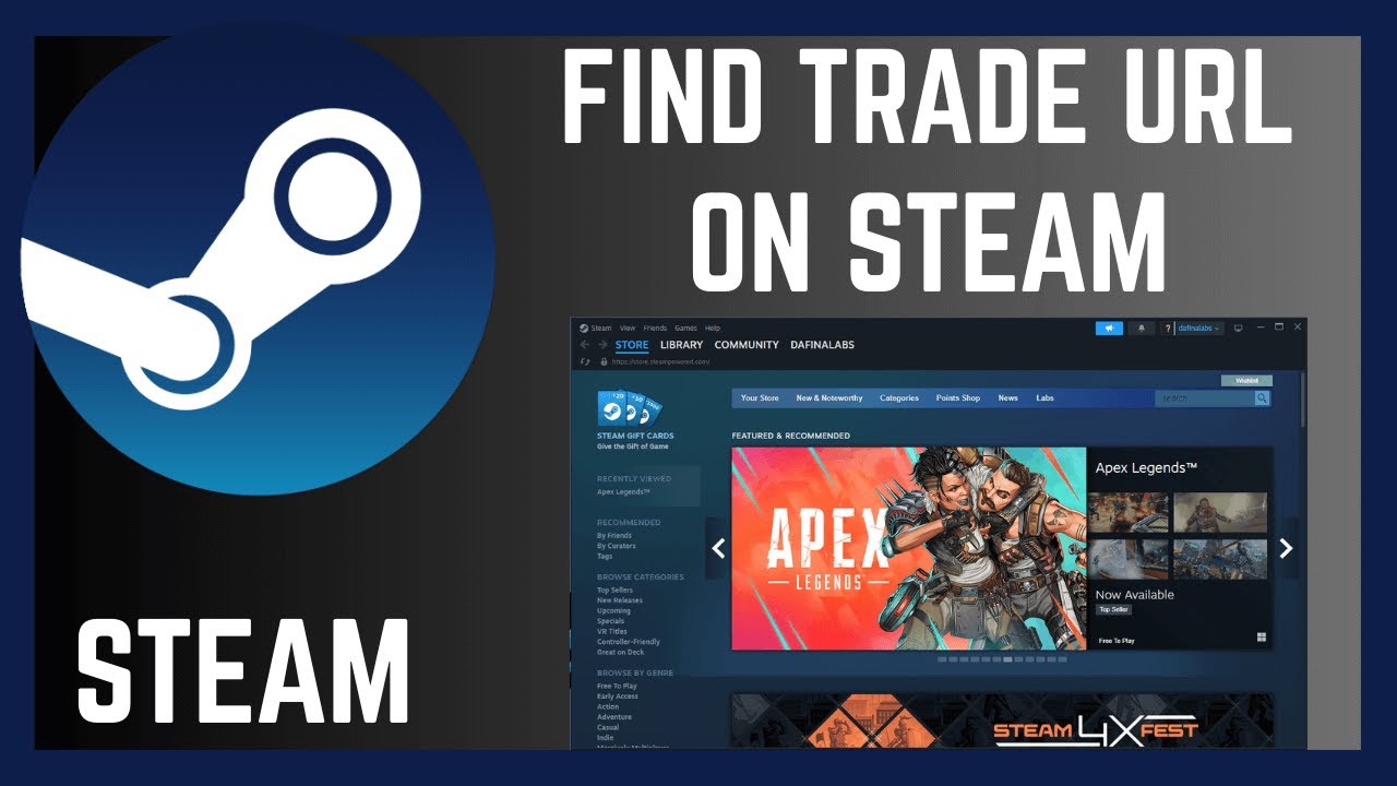 How To Find Trade URL On Steam - YouTube