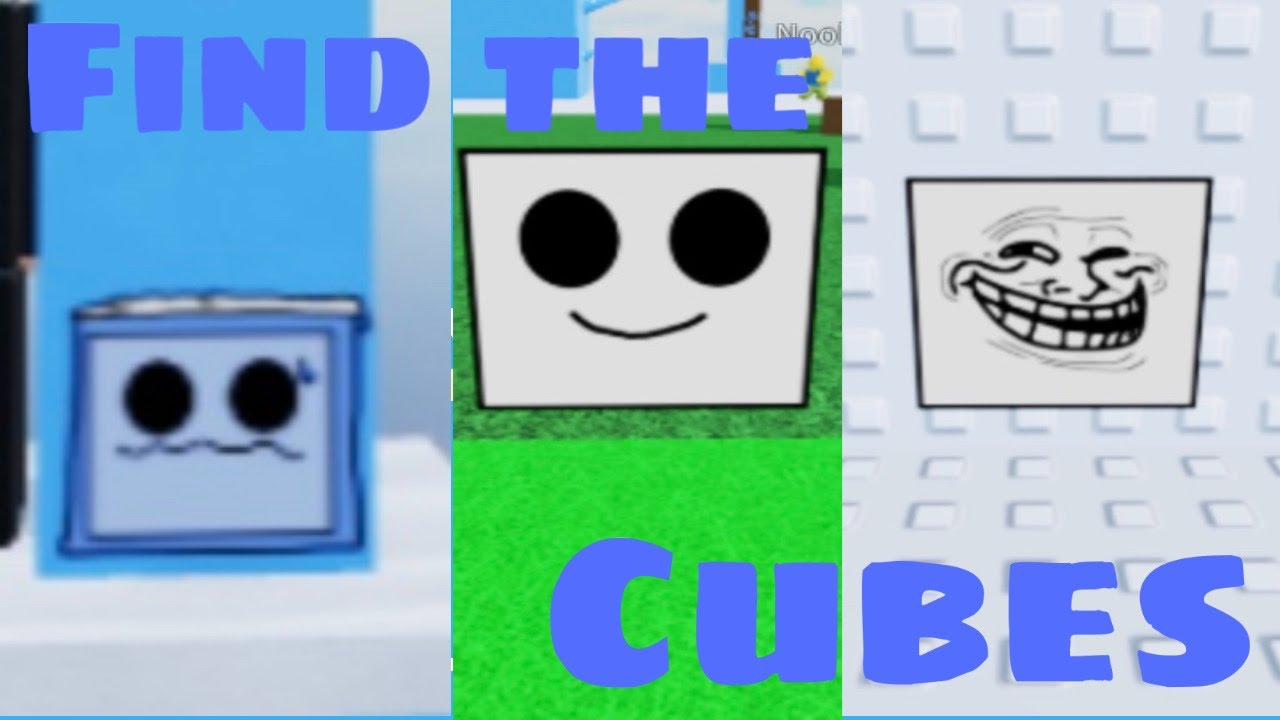 Playing Find The Cubes (part 1) - YouTube