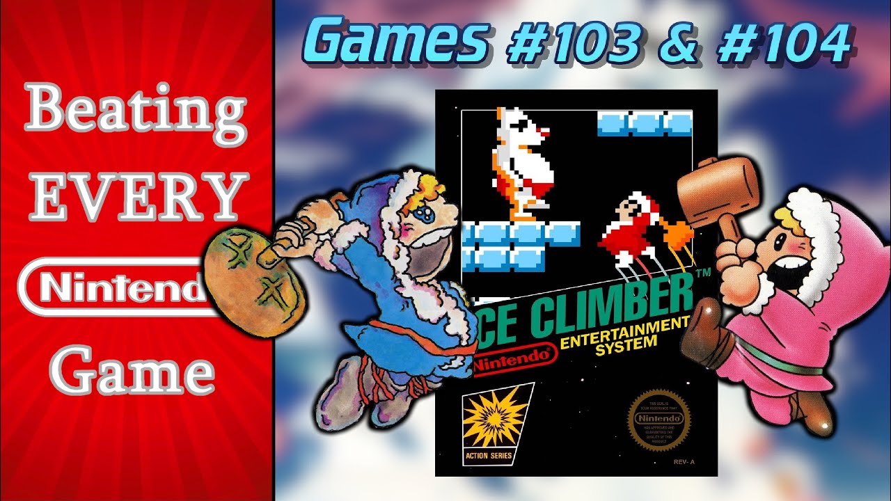The Origin of the Ice Climbers | Ice Climber & VS. Ice Climber | Game ...