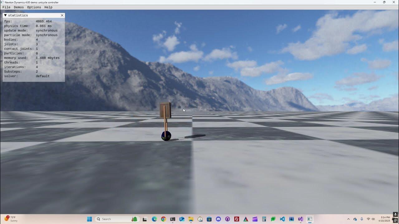 Simple double pendulum trained by reinforcement learning - YouTube
