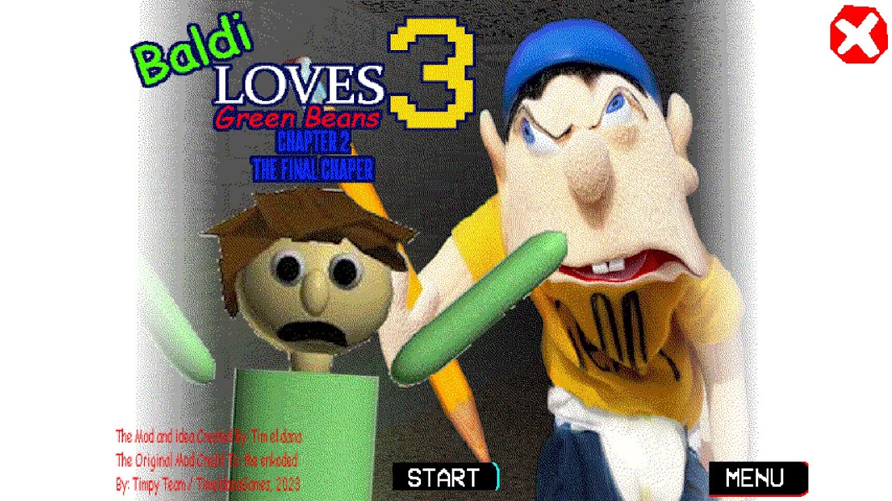 Baldi Love Green Beans Chapter 3 Part 2 (Baldi Evil Plan) - YouTube