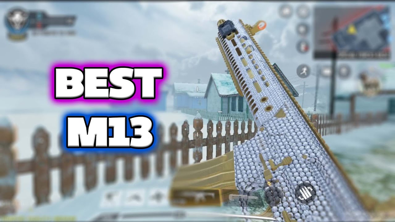 M13 Gunsmith Attachments! it BROKE COD Mobile (BEST M13 LOADOUT) - YouTube