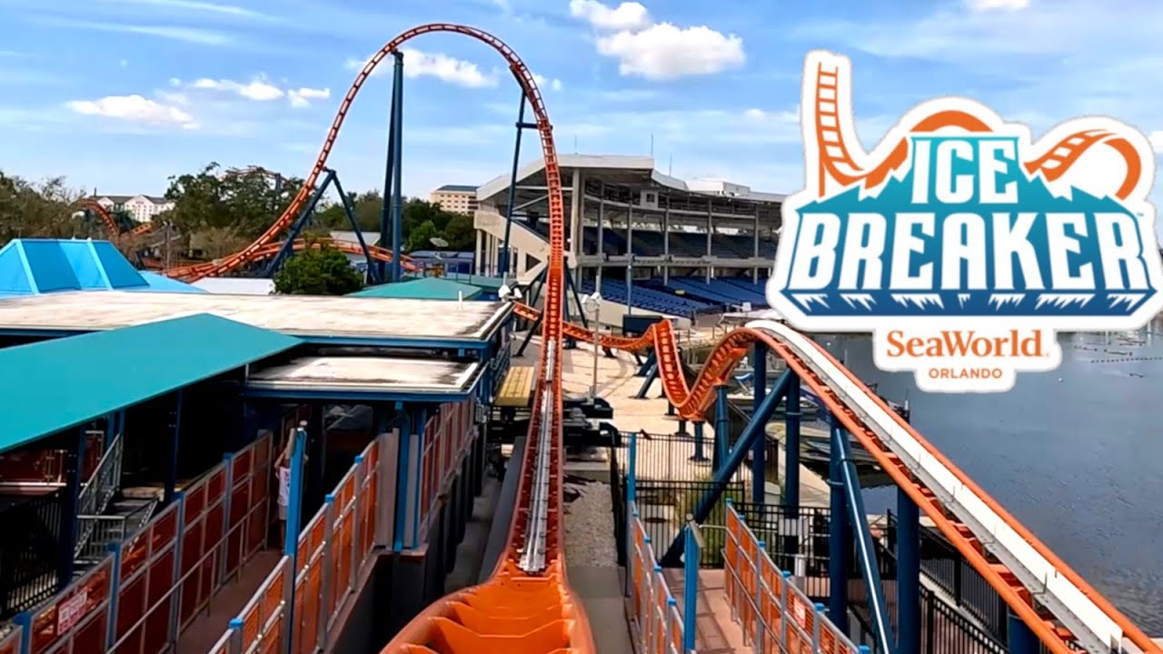 Ice Breaker - Sea World Orlando [POV] [4K] - YouTube