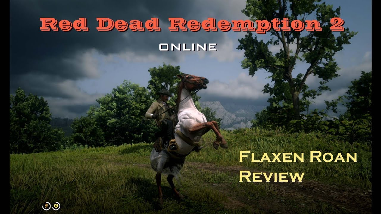 RDR2 online Flaxen Roan Review - YouTube