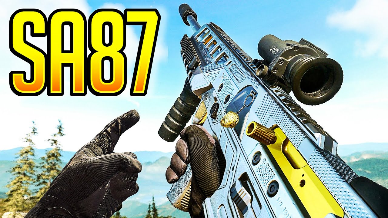 The SA87 LMG is Seriously Impressive in Warzone! - YouTube