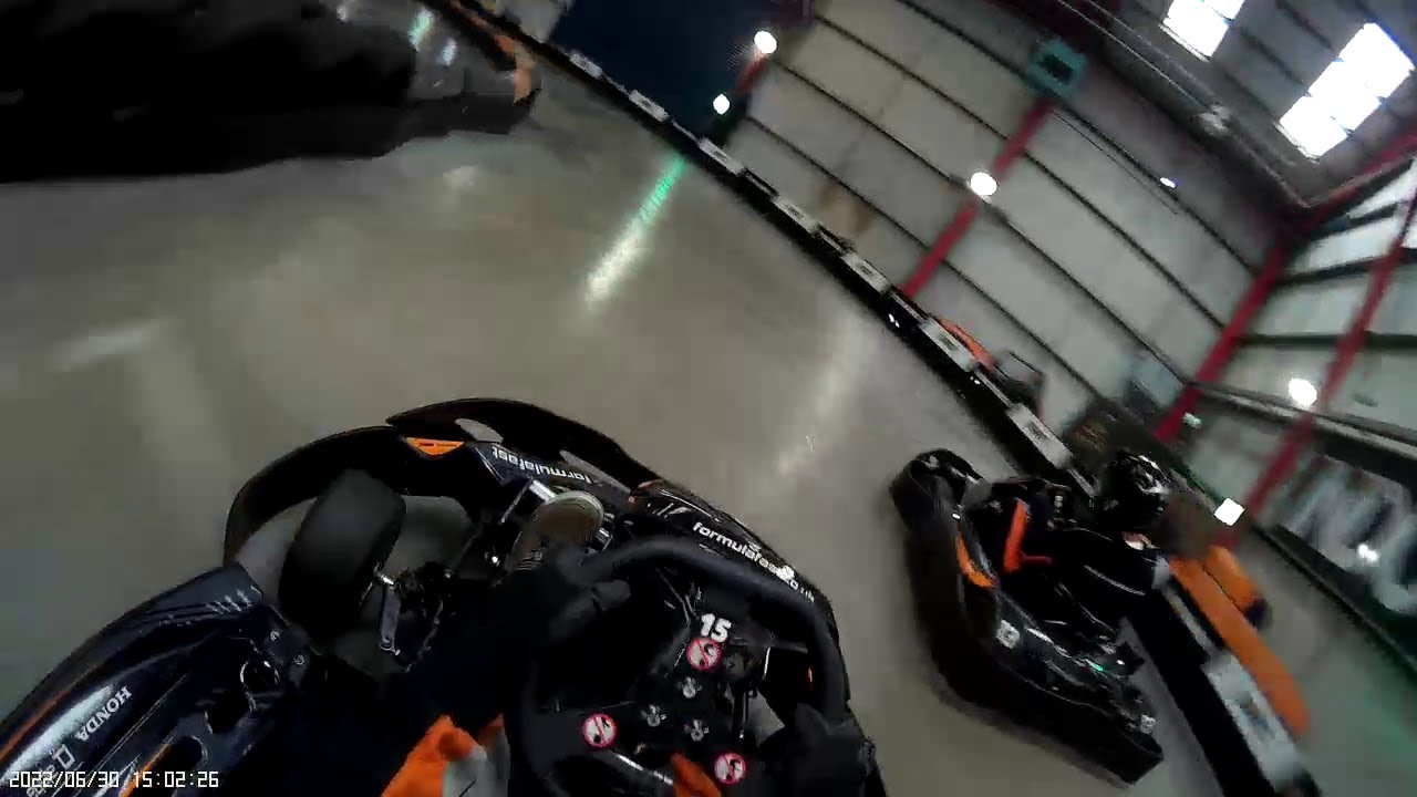 25 min Time Trial at Formula Fast Indoor Karting Milton Keynes - YouTube