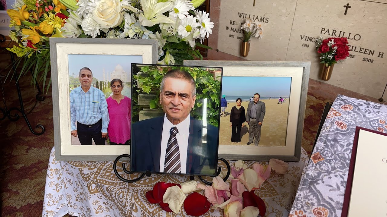 Jai Shree Krishna ~ Funeral Puja & Last Rites of Gunwant Patel - YouTube