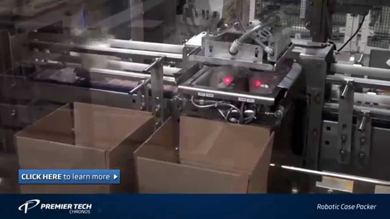 Robotic Case Packer | Case packer (RPK Series) - YouTube
