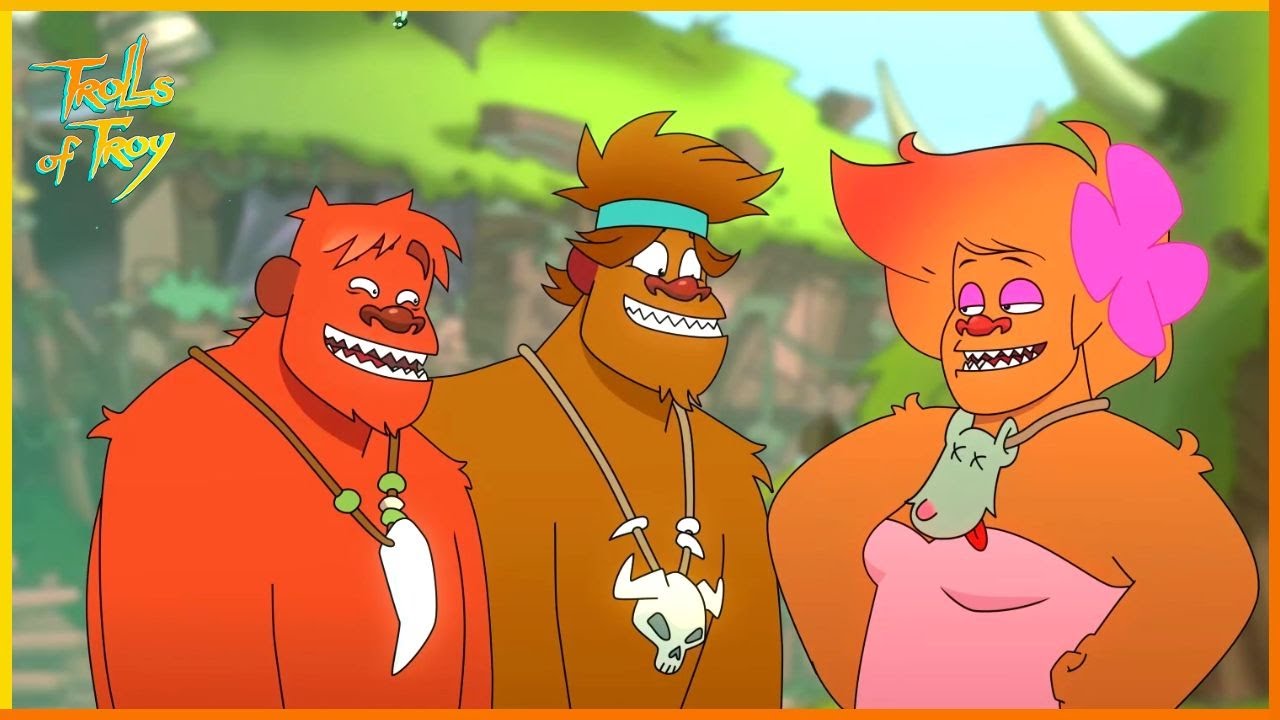 Turd Worms | Trolls of Troy (S01E08) - YouTube