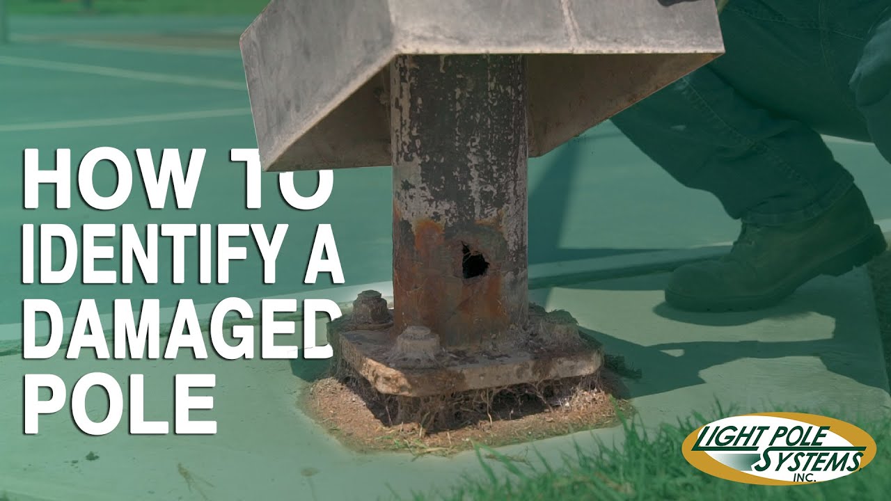 How To Identify A Damaged Pole - YouTube