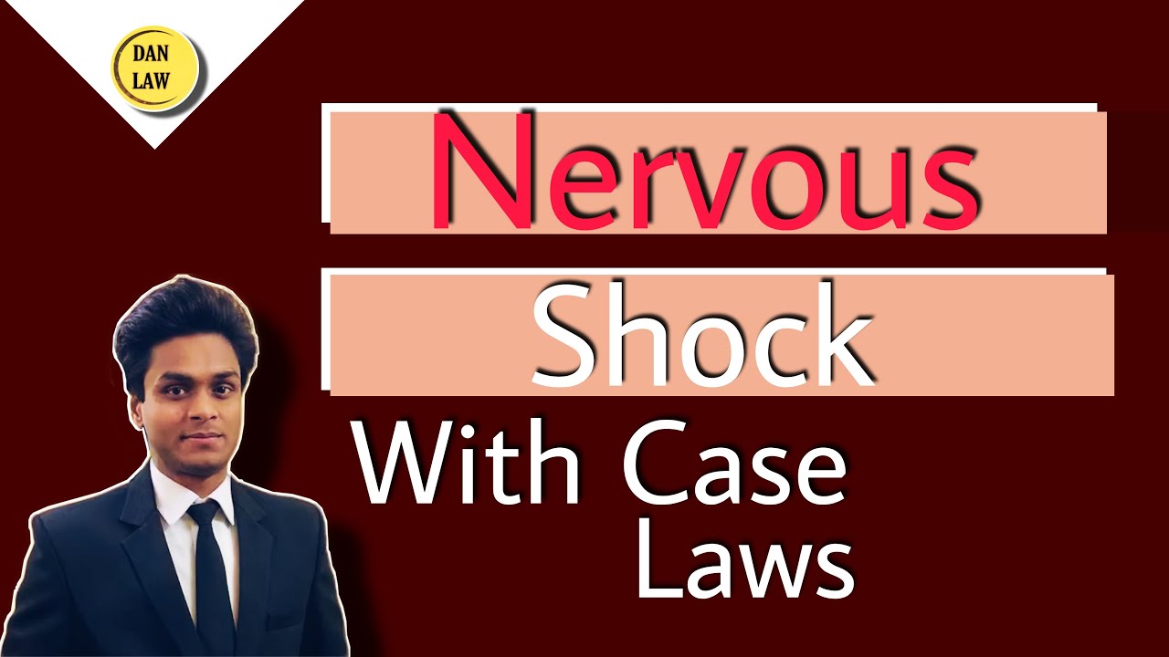 Nervous shock I case law on nervous shock | NERVOUS SHOCK COMPLETE ...