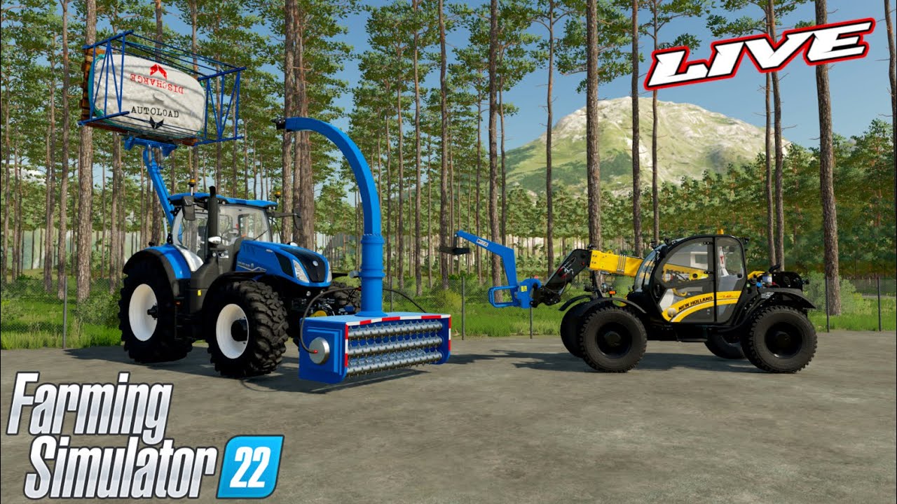 🔴 Logging Stream | Farming Simulator 22 - YouTube