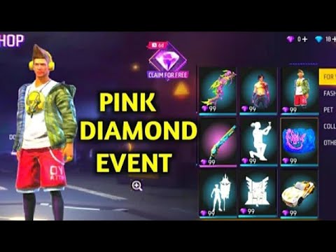 FREE FIRE PINK DIAMOND EVENT? GARENA FREE FIRE - YouTube