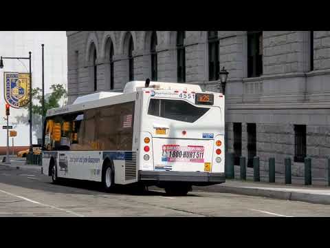 MTA NYCT Bus: 2009 Orion VII Next Generation Hybrid Bus Action on the ...