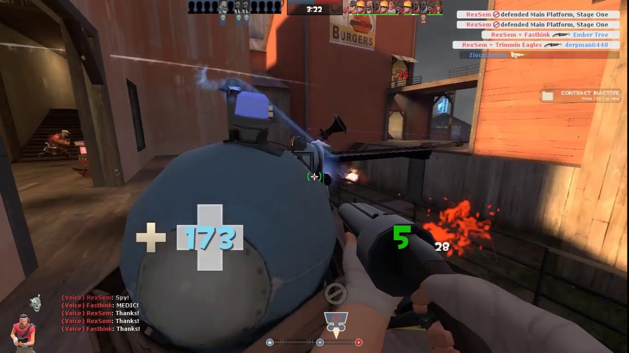 Fast Shotgun Running Man | TF2 Scout Montage - YouTube