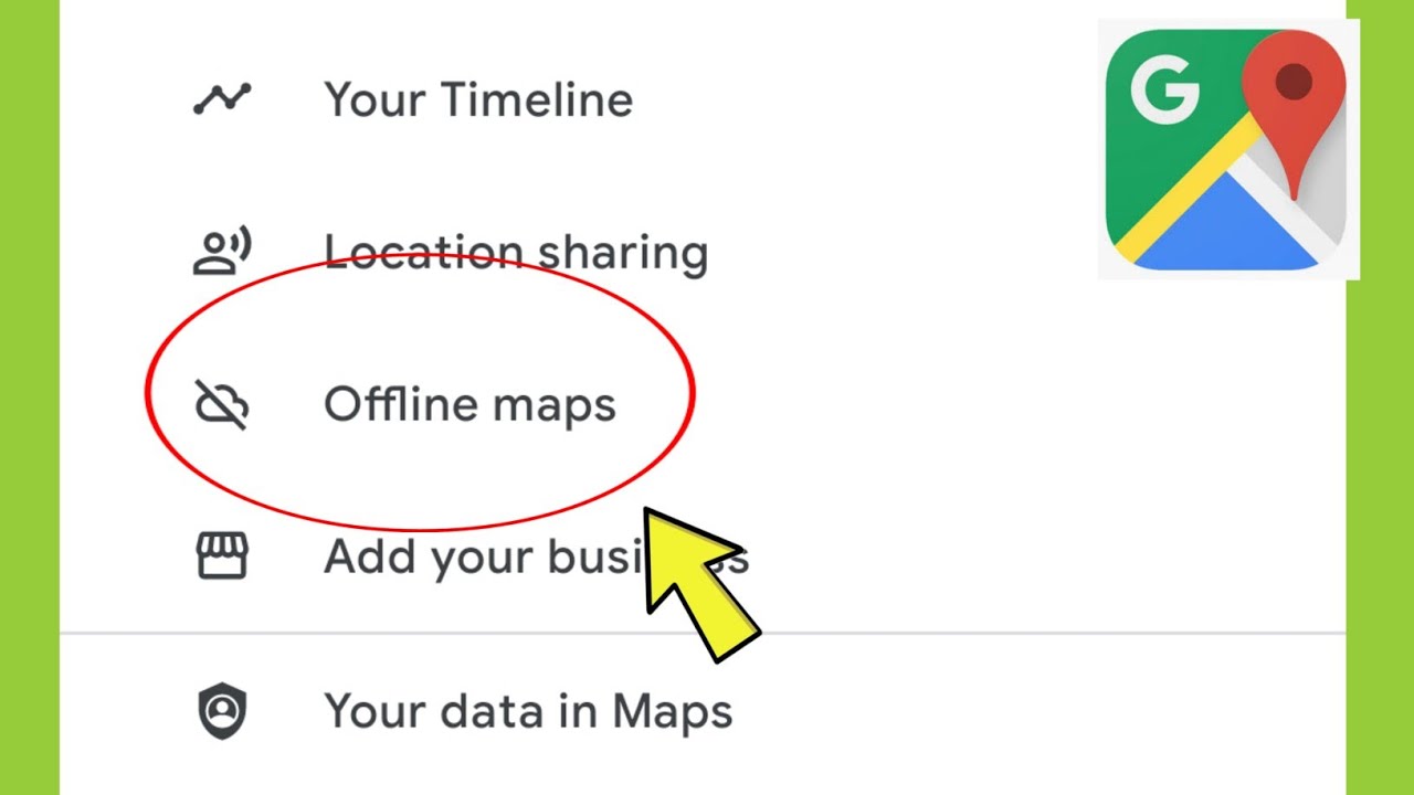 Google Maps Offline Map Settings YouTube Google Maps Offline Map Settings YouTube