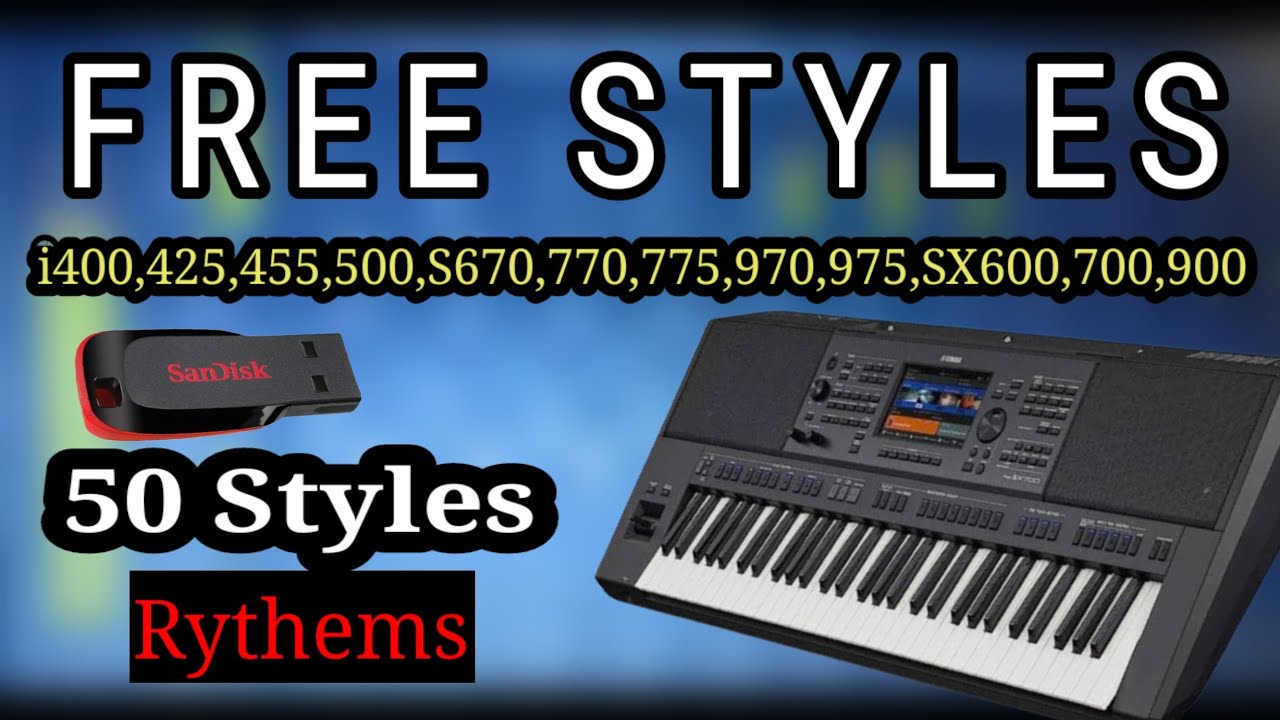 Yamaha Keyboard Styles Free Download | Indian & Christian | Part 3 | SX ...