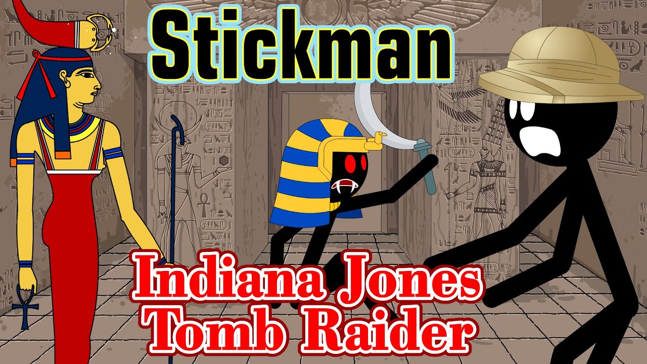 Stickman mentalist. Indiana Jones Tomb Raider - YouTube