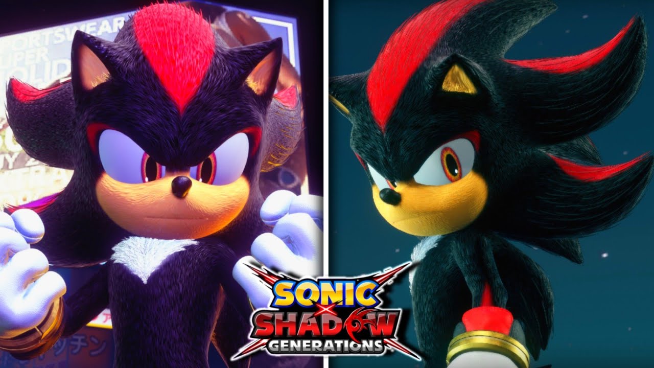 MOVIE SHADOW REMAKE MODEL MOD SHOWCASE - Sonic X Shadow Generations ...