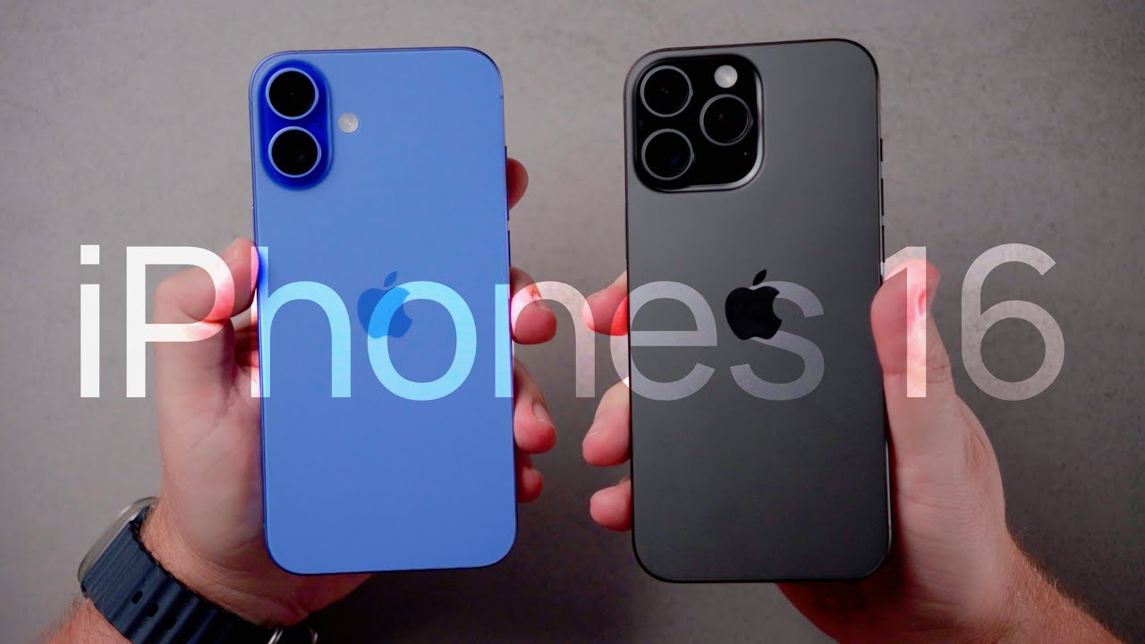 Hands-on completo dos iPhones 16 e 16 Pro! - YouTube